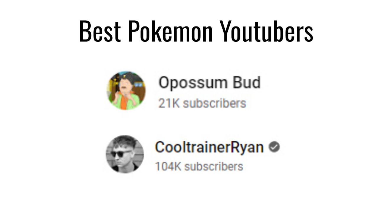 CooltrainerRyan and Opossum Bud are the Best Pokemon Youtubers - YouTube