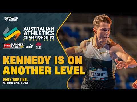 Men's 100m Final | 2026 Australian Athletics Championships
