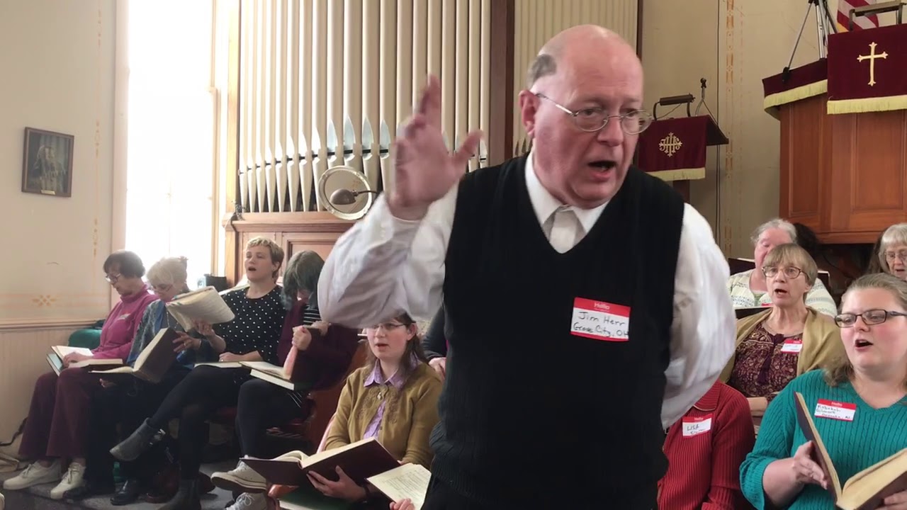 Jim Herr 475 Missouri Sacred Harp 2019 - YouTube