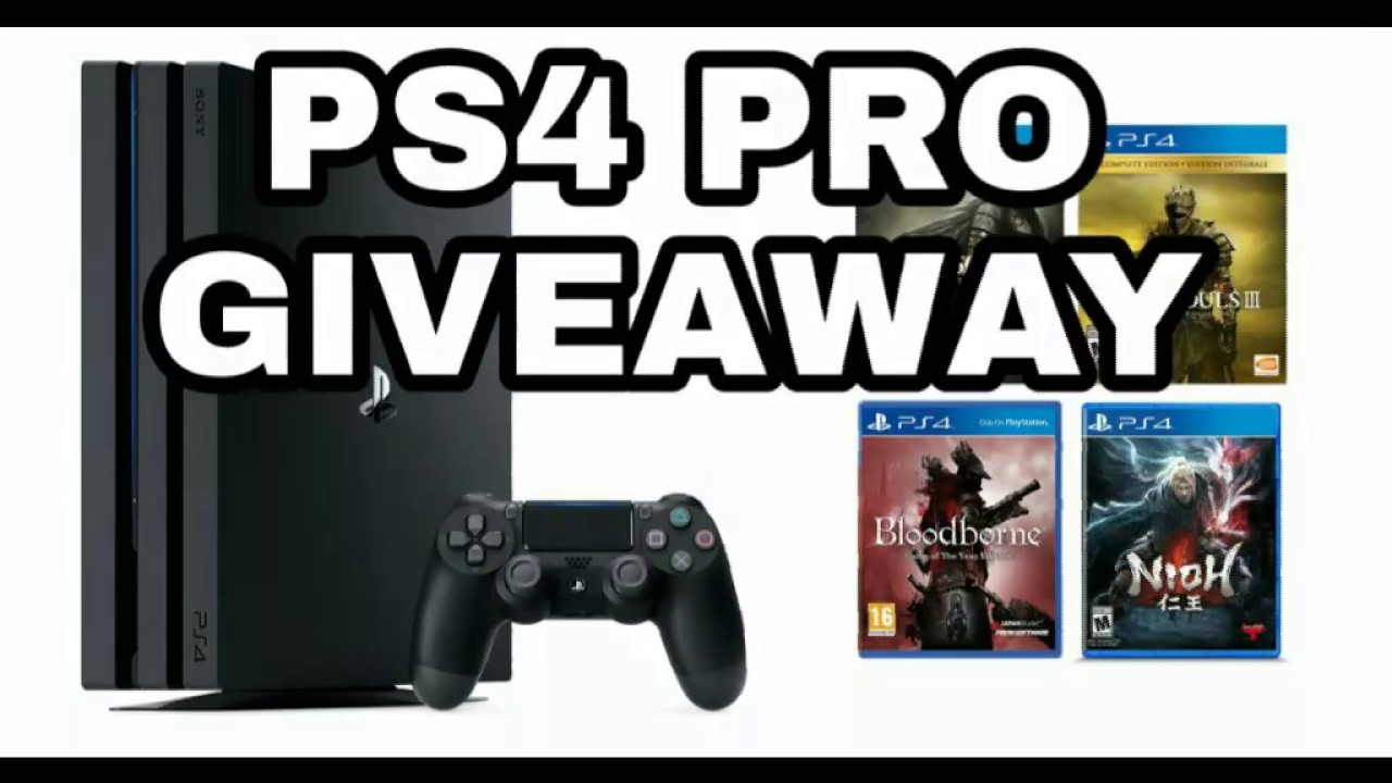 PlayStation 4 PS4 Pro 'Git Gud' Giveaway by GLEAM.IO - YouTube