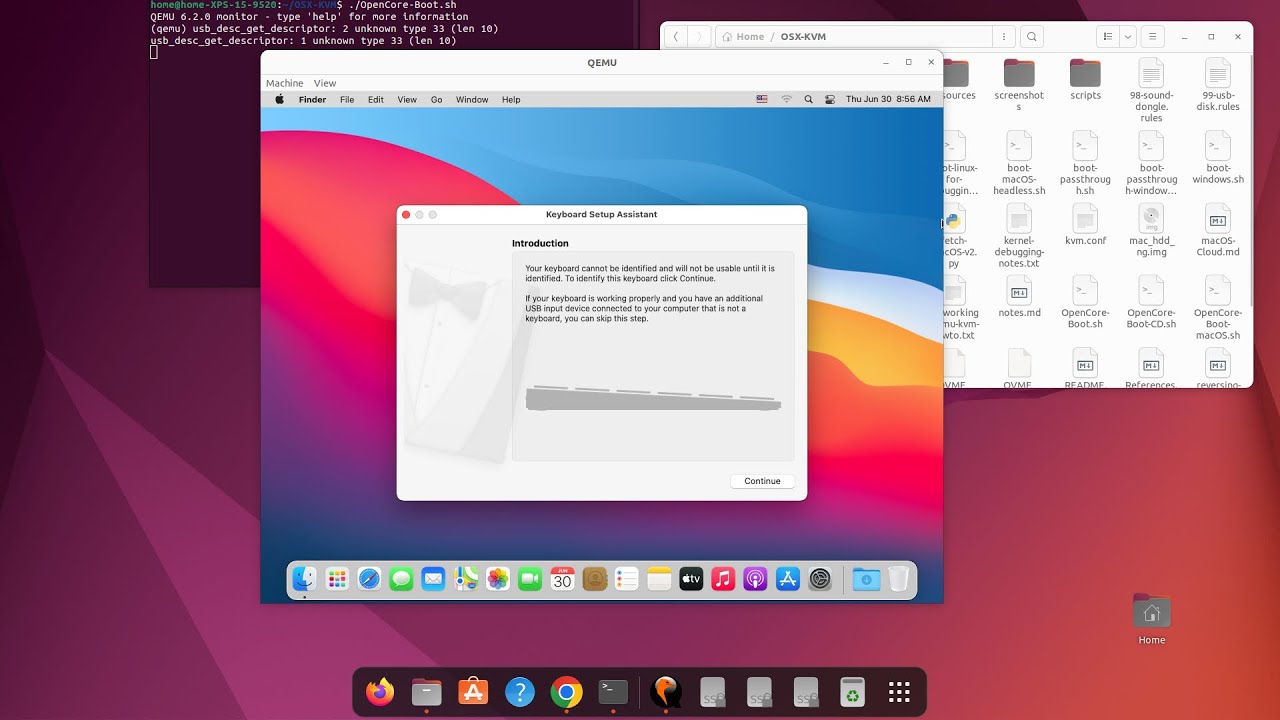macOS on KVM 成功了~意外的流畅许多 | QEMU | Docker - YouTube