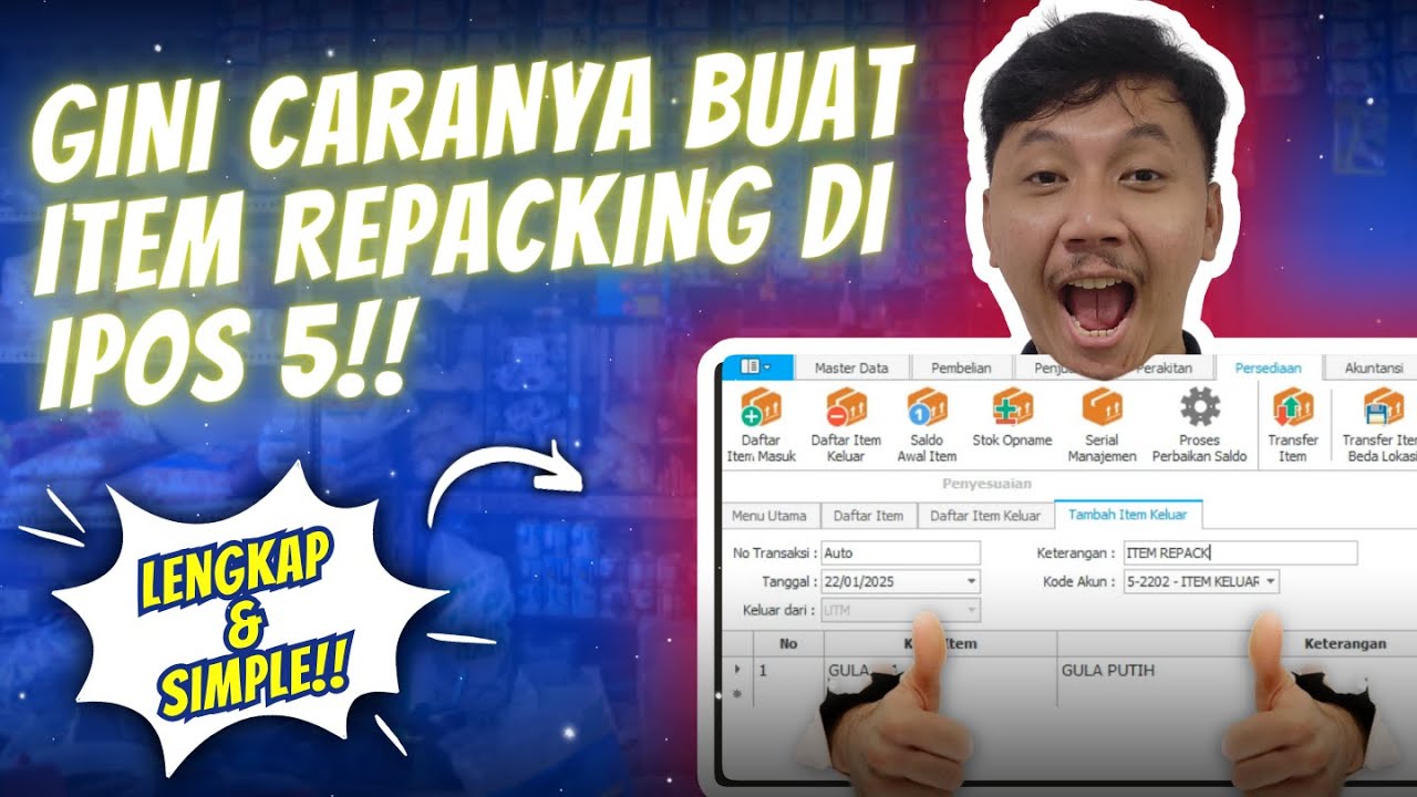 Input Produk Repacking di iPOS 5? Gampang Banget, Begini Caranya!# ...