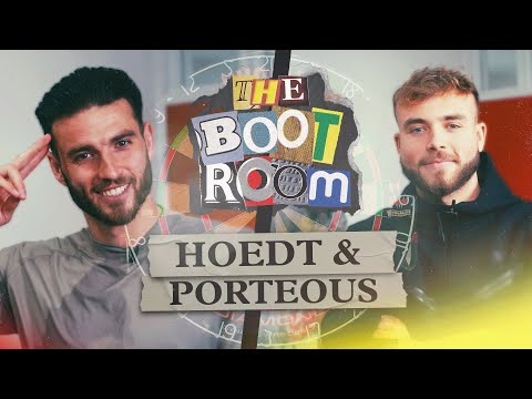 DARTS CHALLENGE With Hoedt & Porteous 🎯 | THE BOOT ROOM 🥾