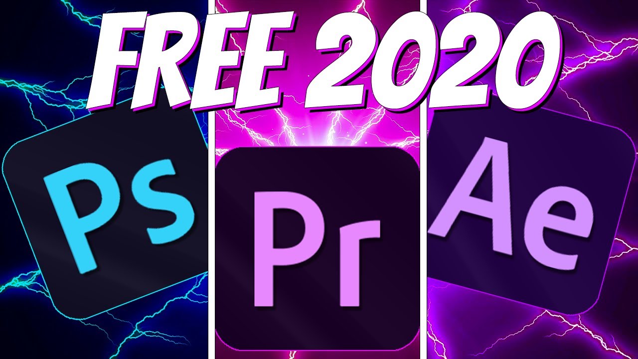 FREE 2020 Adobe Premier Pro, After Effects And Photoshop Bundle! - YouTube