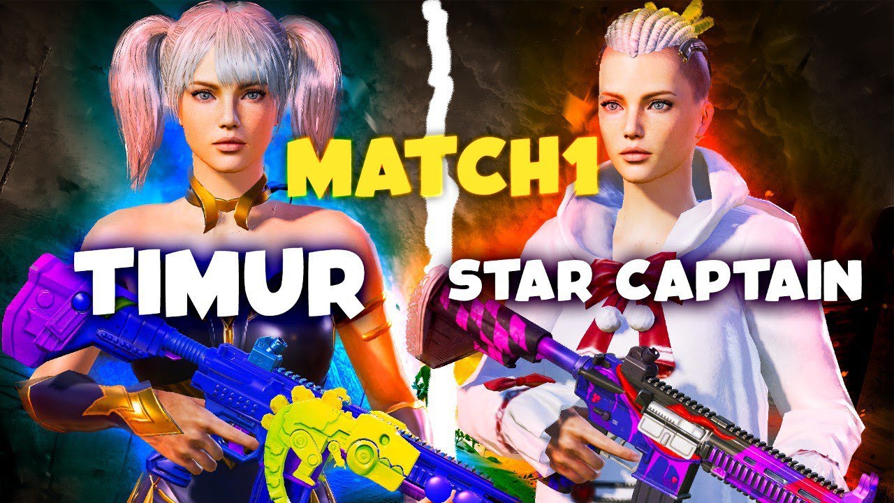 Star • Captain 🇸🇾 vs teoTimur🇺🇿 🔥 MATCH 1 | PUBG Mobile TDM - YouTube