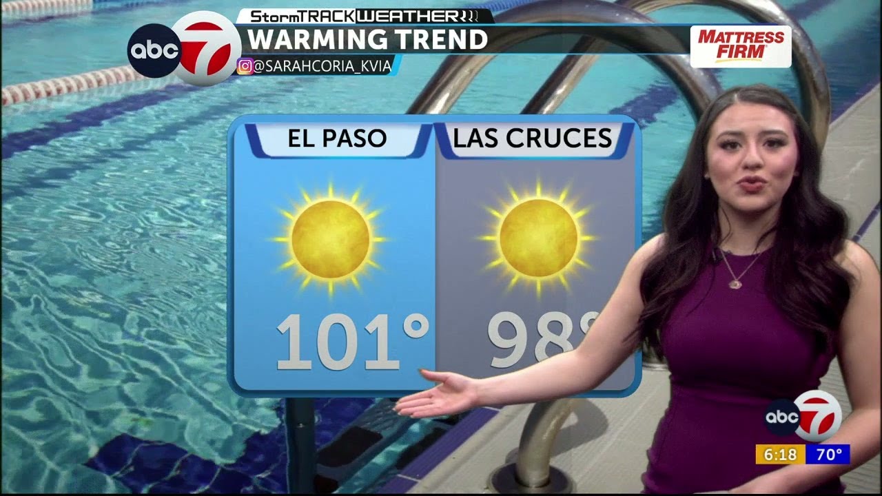 ABC-7 StormTrack Weather: Another hot day with triple digit temps ...