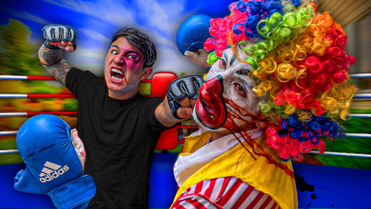 ME ENFRENTO EN UNA PELEA a MUERTE CON EL PAYASO DE MC DONALD'S * EL ...