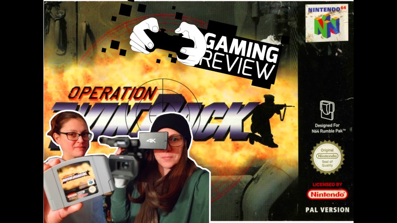 RETROGAMING REVIEW OPERATION WINBACK N64 // 5 MINUTES UN JEU - YouTube