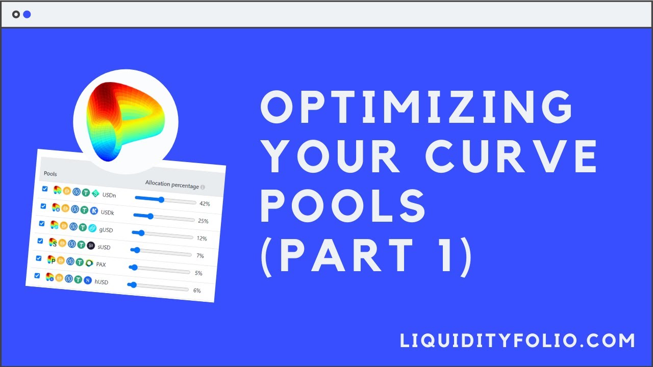 How to optimize your Curve pools PART 1 - YouTube