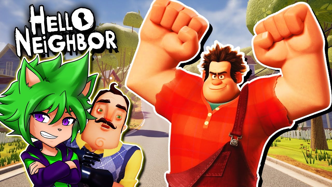 HELLO WRECK-IT RALPH | Hello Neighbor Mod - YouTube