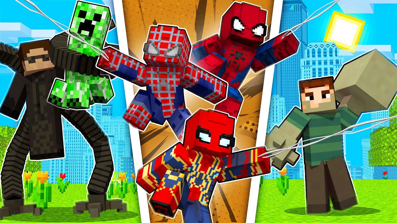 Nova Melhor Addon Do Homem Aranha Sem Volta Para Casa No Minecraft