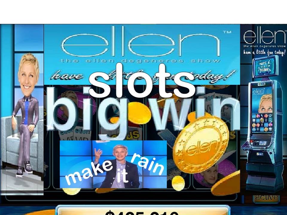 ELLEN SLOTS Make It Rain FIRST-PLAY - YouTube