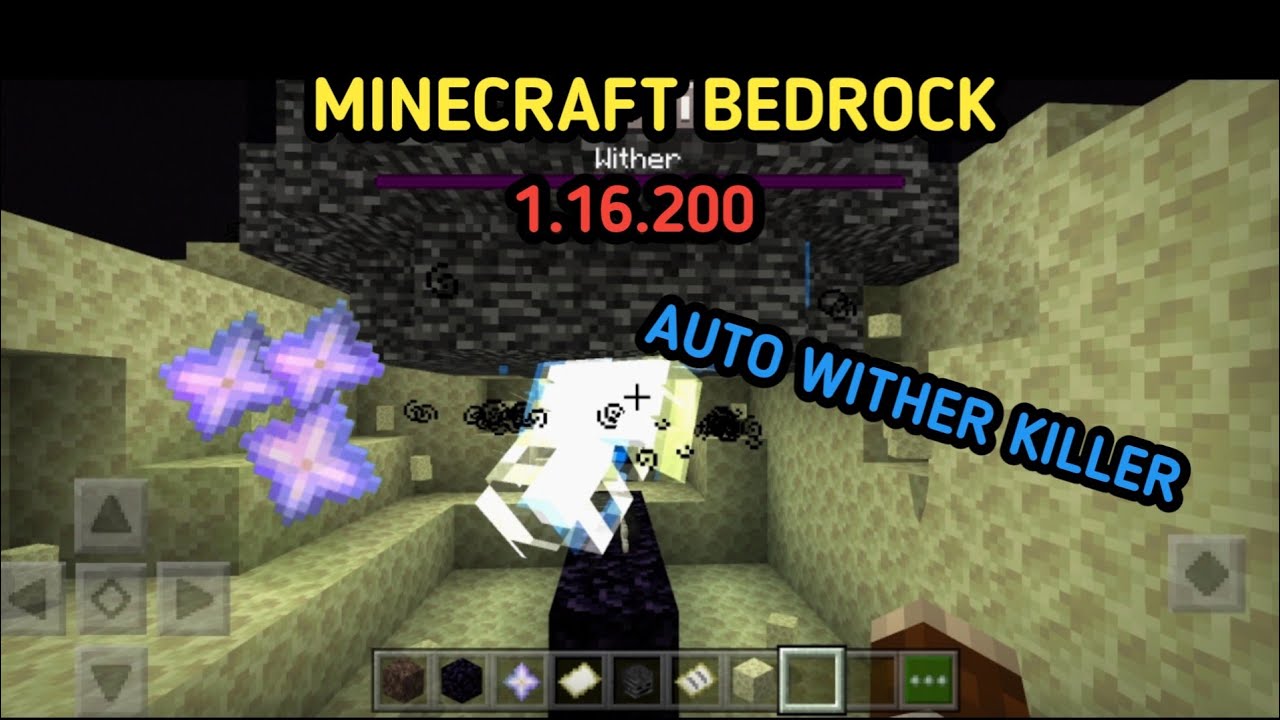 Minecraft Bedrock 1.16 Auto Wither Killer (Working on 1.16.200) Easy ...