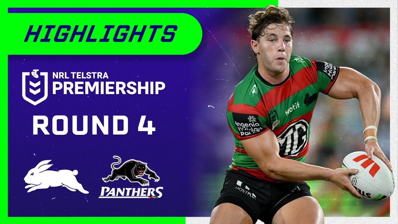 NRL Highlights: Rabbitohs v Panthers - Round 4 | NRL on Nine - YouTube