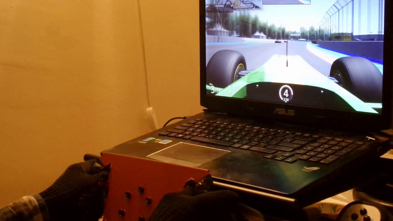 DIY simple F1 wheel. Самодельный формульный руль. - YouTube