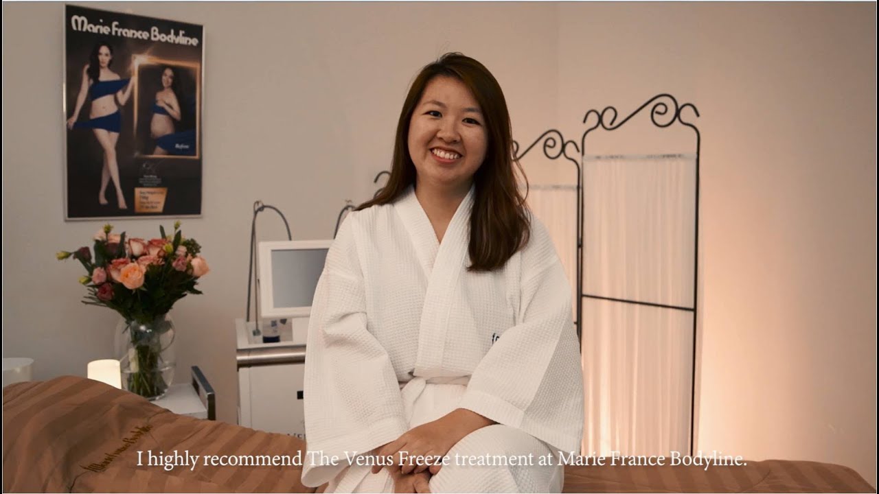Marie France Bodyline New Treatment Launch - Venus Freeze - YouTube