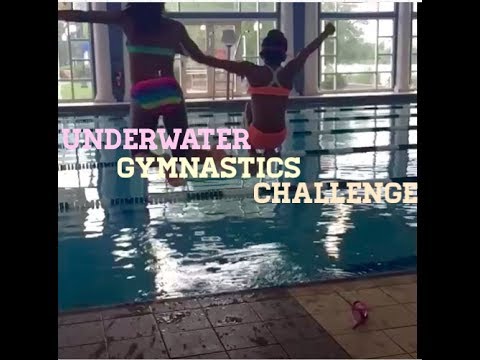 THE UNDERWATER GYMNASTICS CHALLENGE!| Unique Uniz 🦄|
