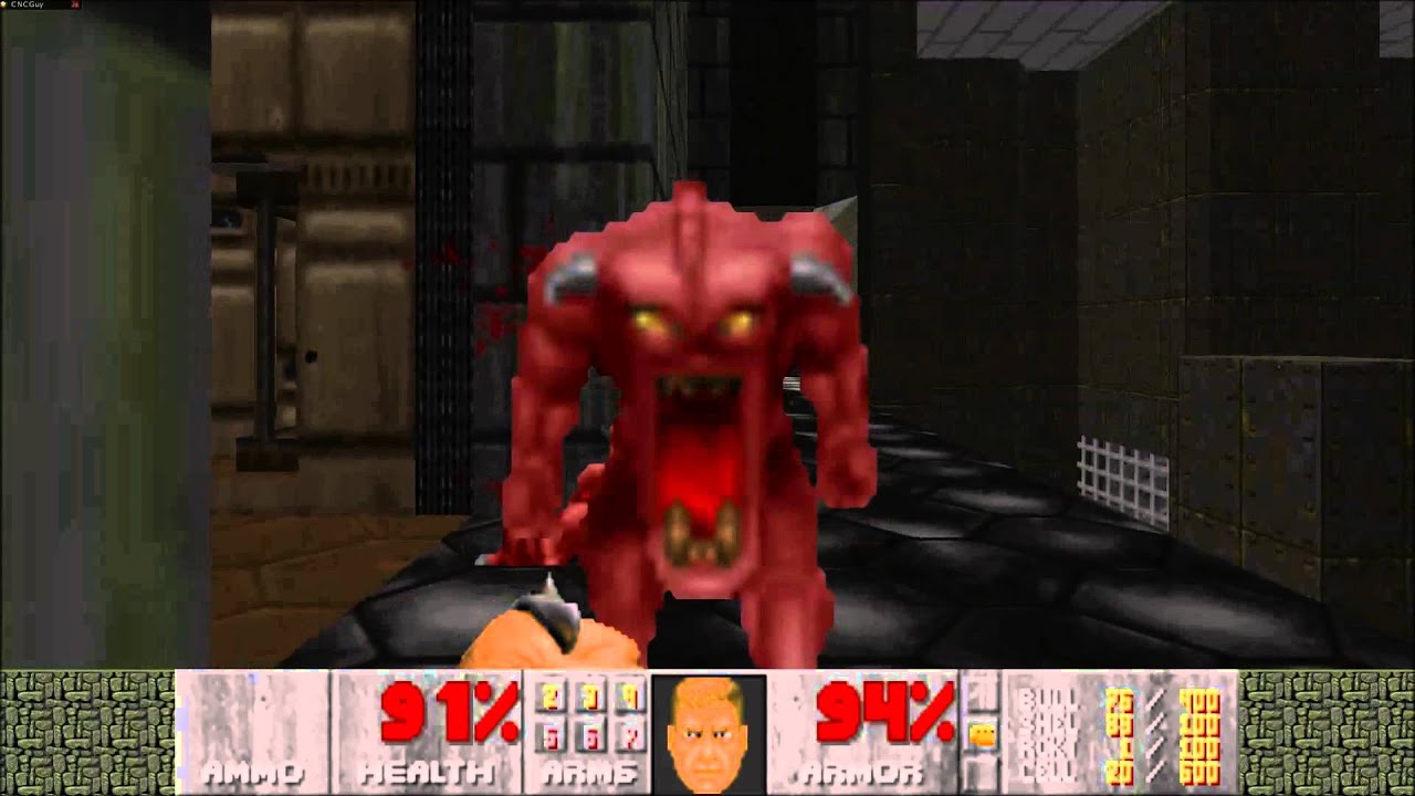 Doom 2 - Vile Flesh map 2 - YouTube