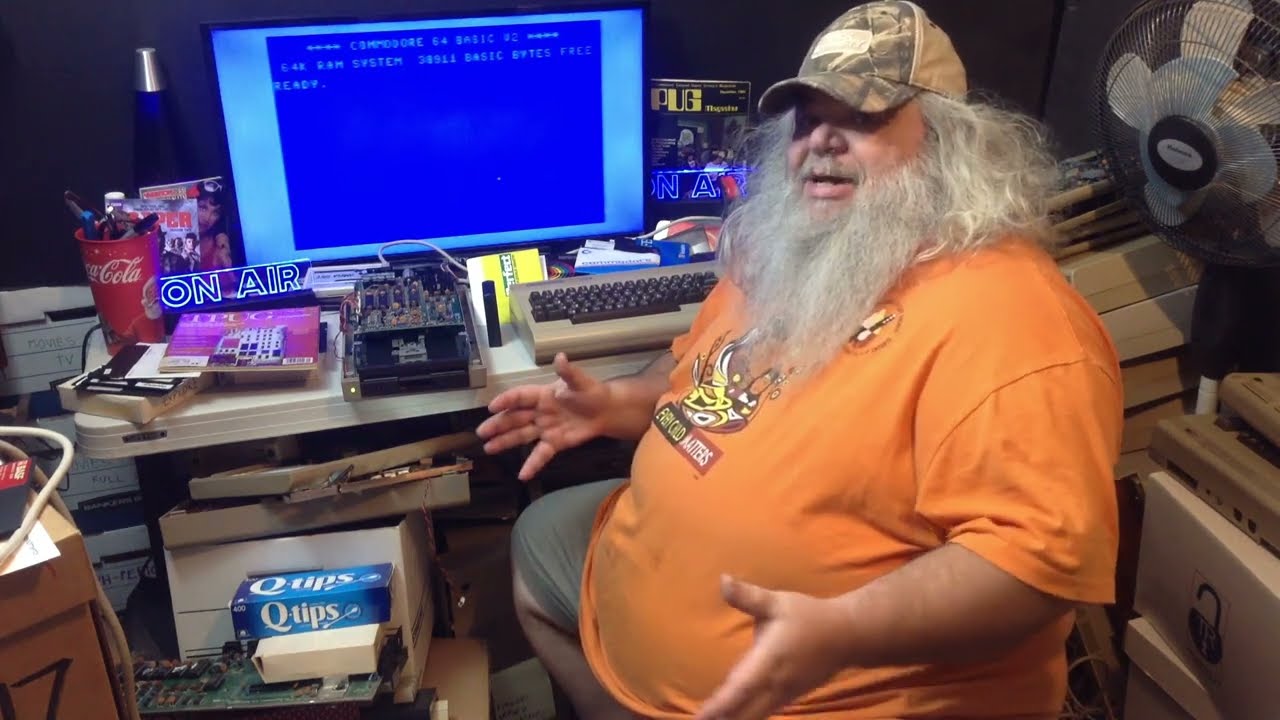 Commodore 64 101 - How To LOAD Program From Cassette Tape & A Datasette ...