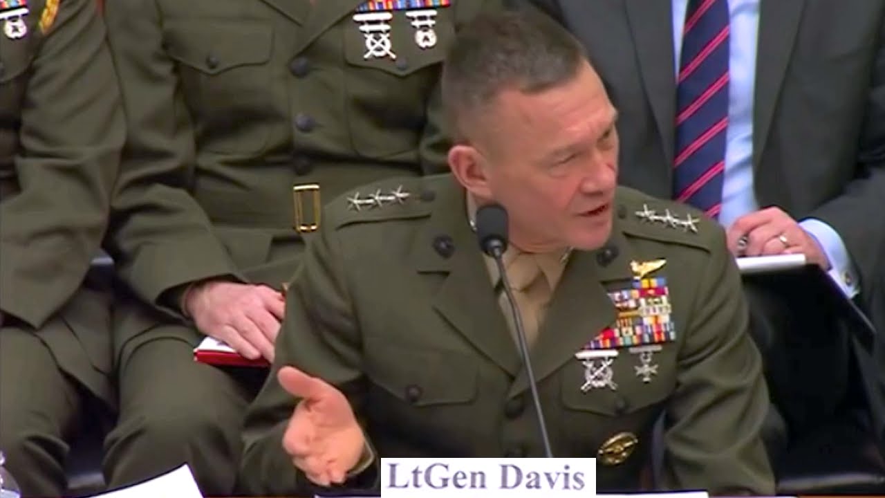 LtGen Davis 4 x F-35B CAS in Overcast Testimony Feb 2016 - YouTube