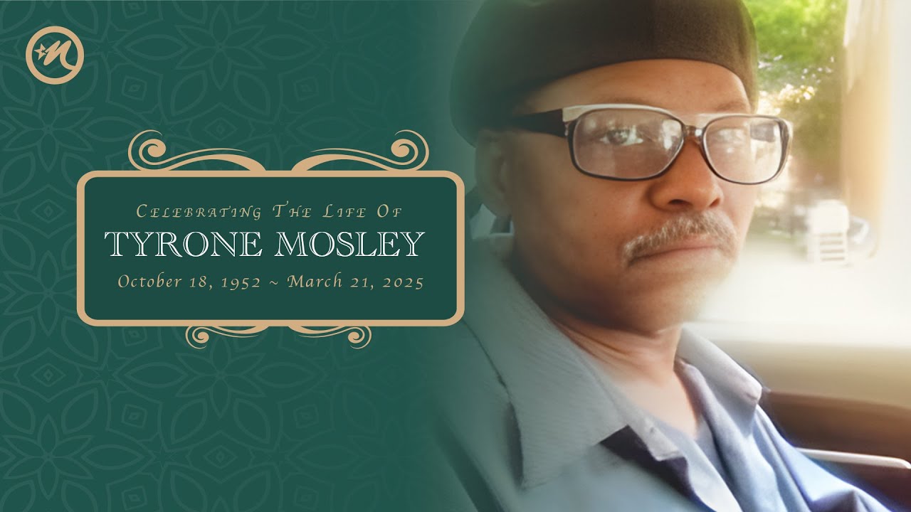 Celebrating The Life of Tyrone Mosley - YouTube