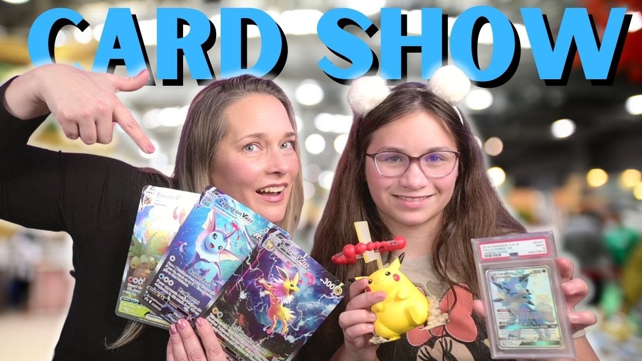 $50 CHALLENGE: Who got the BEST finds at our first Pokemon card show ...