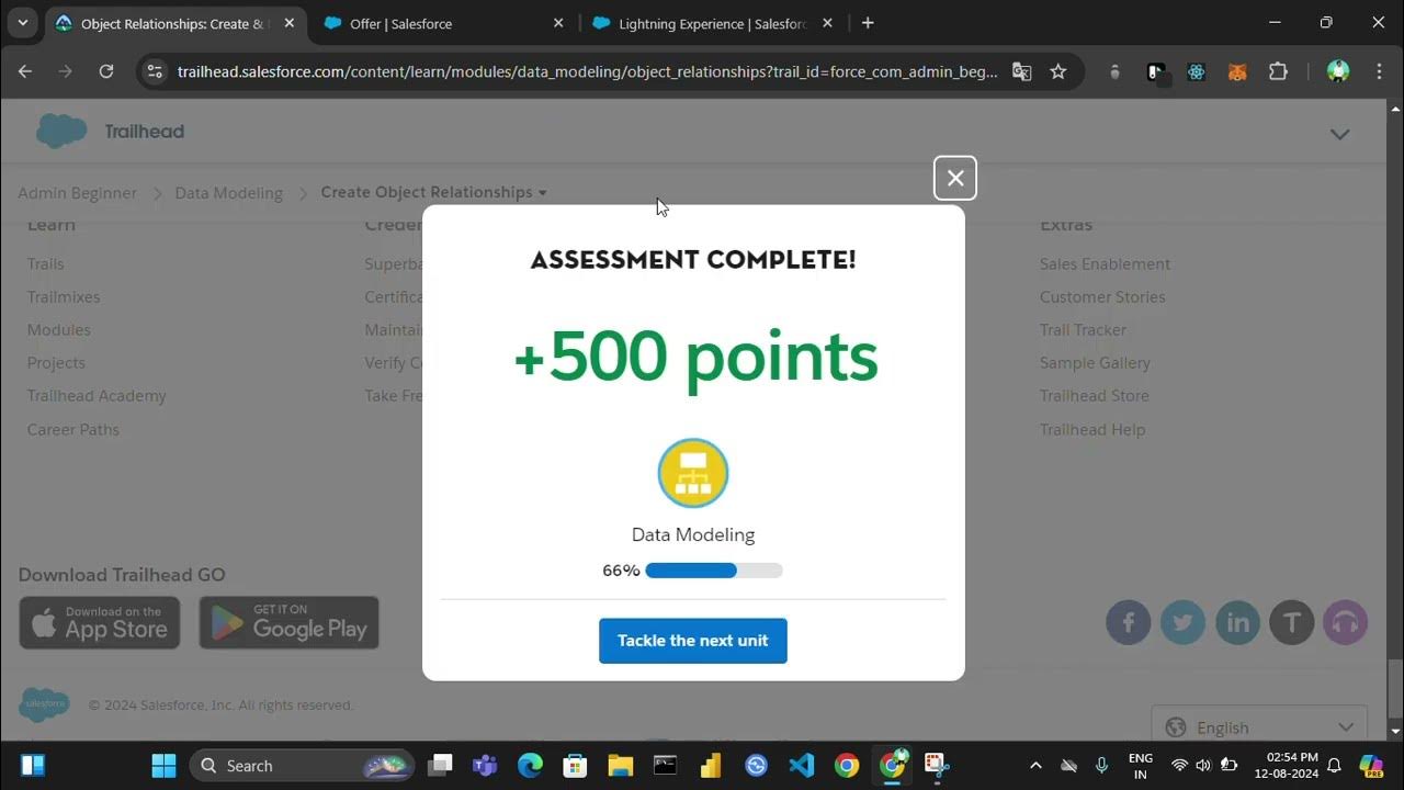 Create Object Relationships (2024) | Data Modeling | Trailhead Salesforce | Tech Paone - YouTube