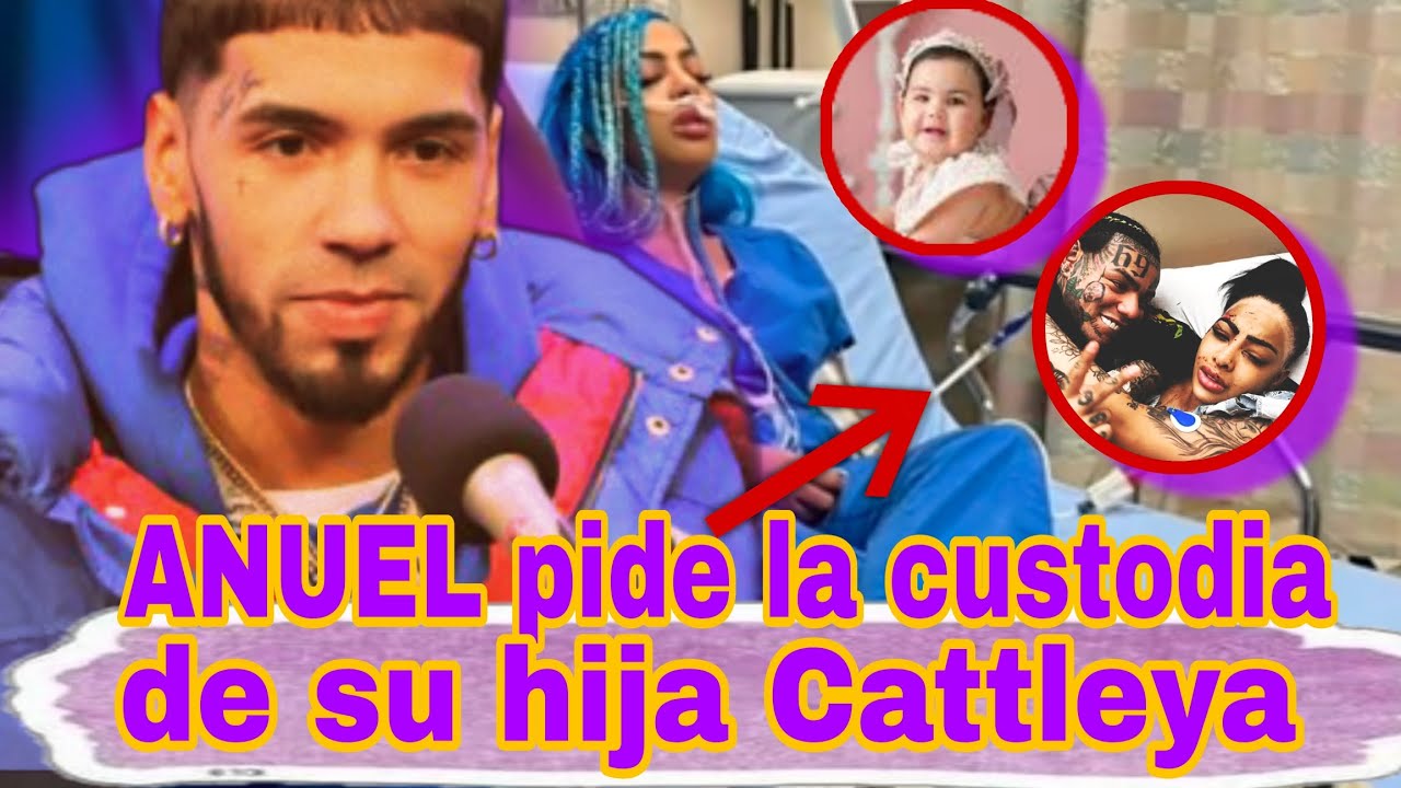 #Tras viralizar pelea de tekashi y yailin'' Anuel AA pide custodia De su hija Cattleya - YouTube