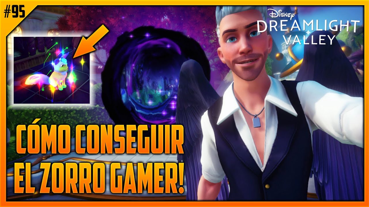 Cómo CONSEGUIR el ZORRO GAMER 🦊 #95 | DISNEY DREAMLIGHT VALLEY - YouTube