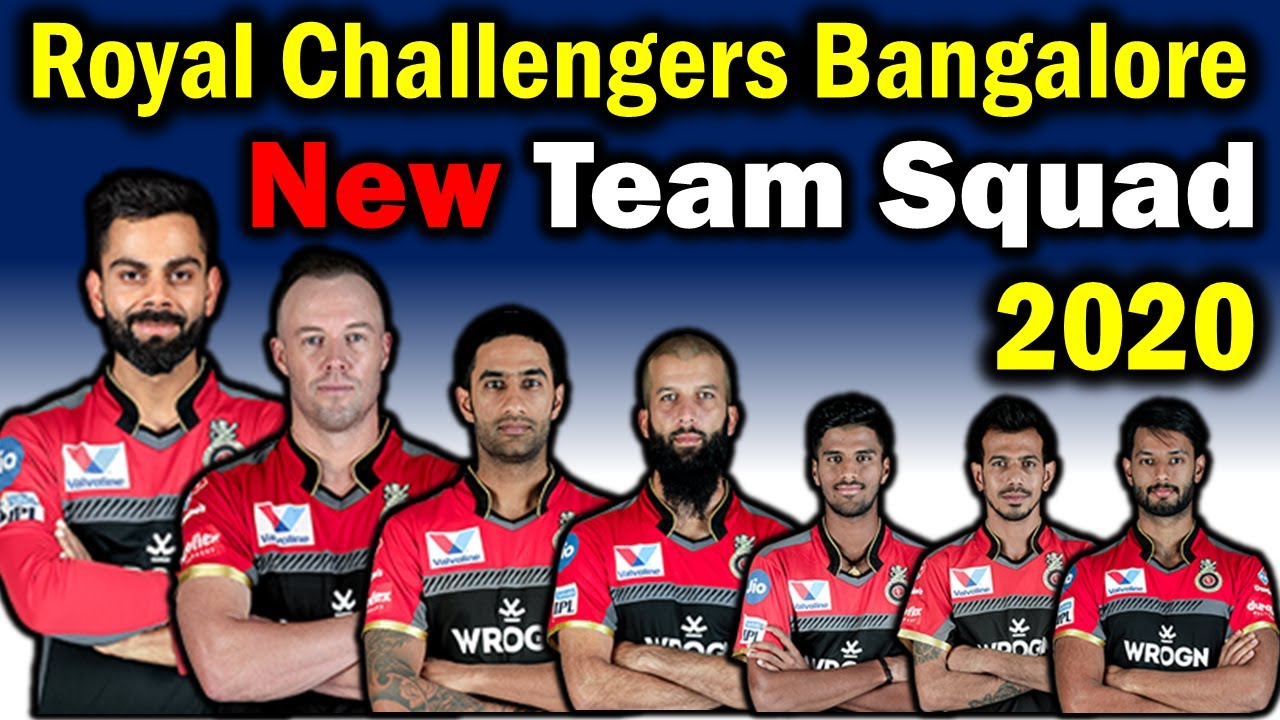 UAE IPL 2020 | Royal Challengers Bangalore Confirm Squad 2020 | RCB New ...