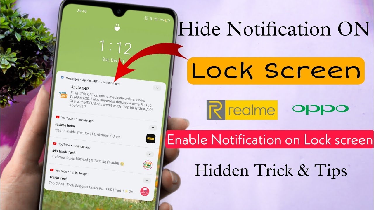 How To Hide Notification On Lock Screen Realme Oppo Disable how-to-hide-notification-on-lock-screen-realme-oppo-disable