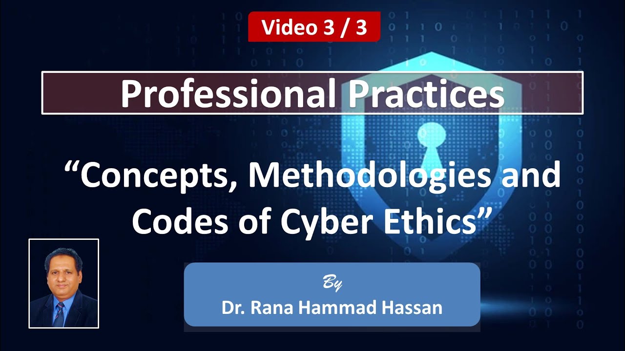 Concepts, Methods and Code of Cyber Ethics – Video 3/3 - YouTube