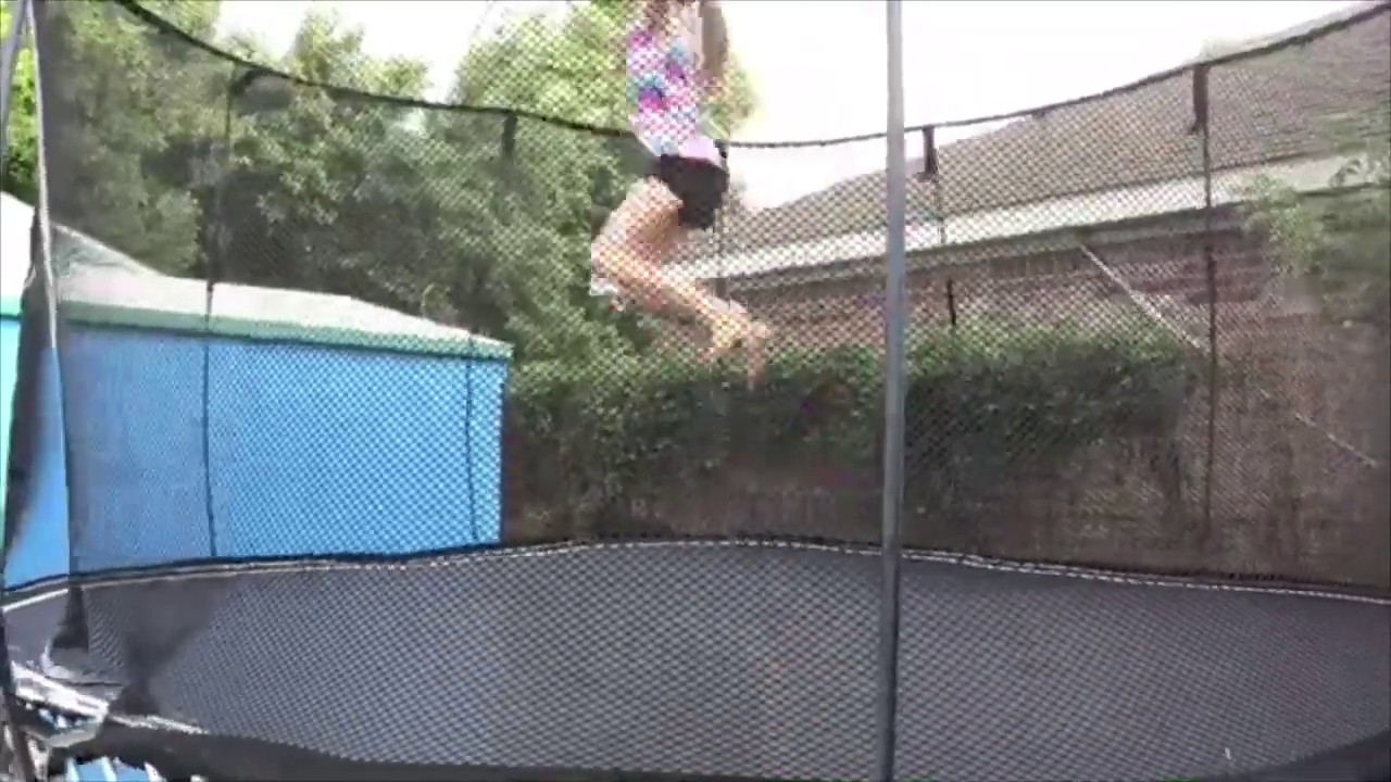 How to do a backflip on a trampoline - YouTube