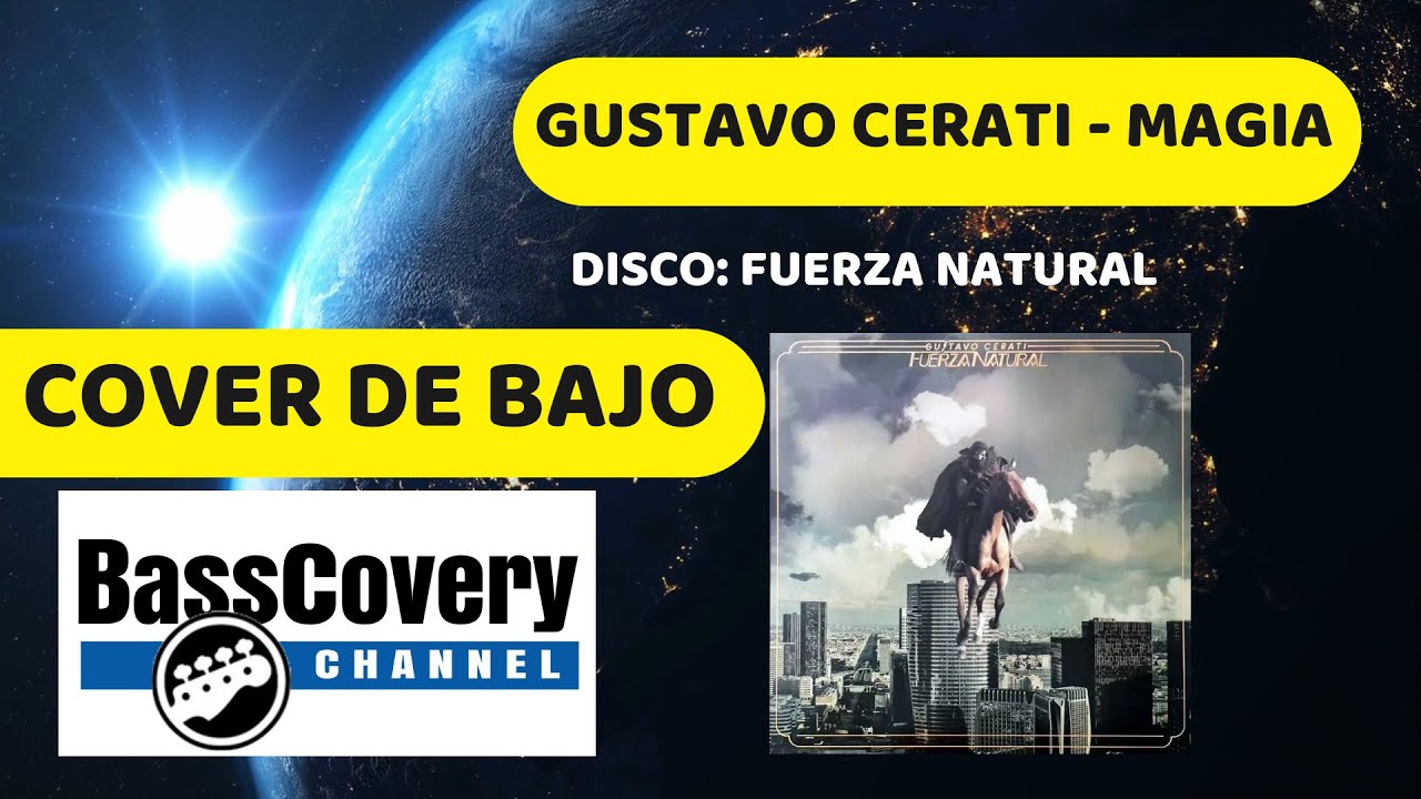 COMO TOCAR EN BAJO MAGIA DE GUSTAVO CERATI BASS COVER - YouTube