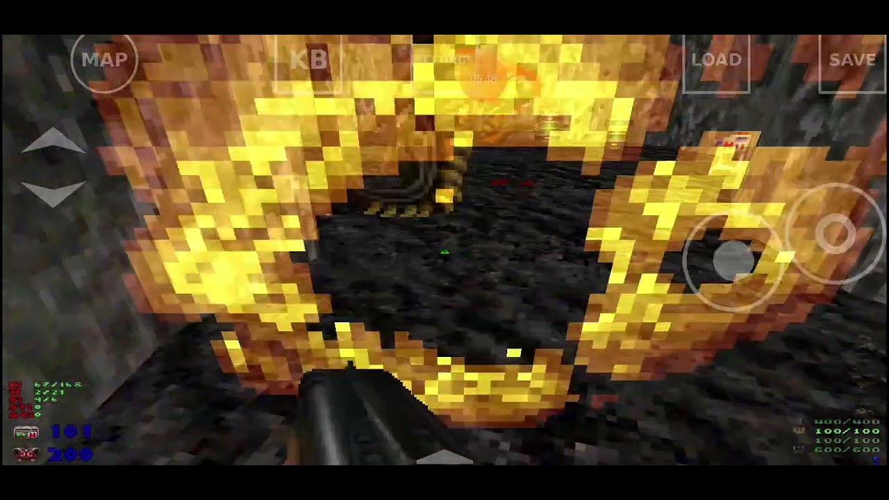 freedoom phase 2 map 28(grim redoubdt)v 0.11.3 - YouTube