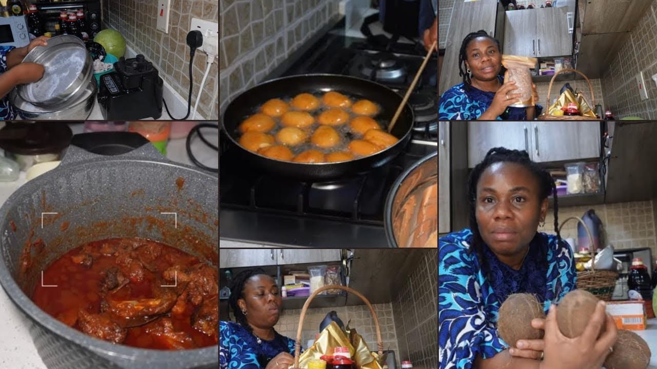 Mum Life:From Kitchen to Table💪🏽 Juggling It All! Homemade Coconut Oil+Akara Dinner for My ...