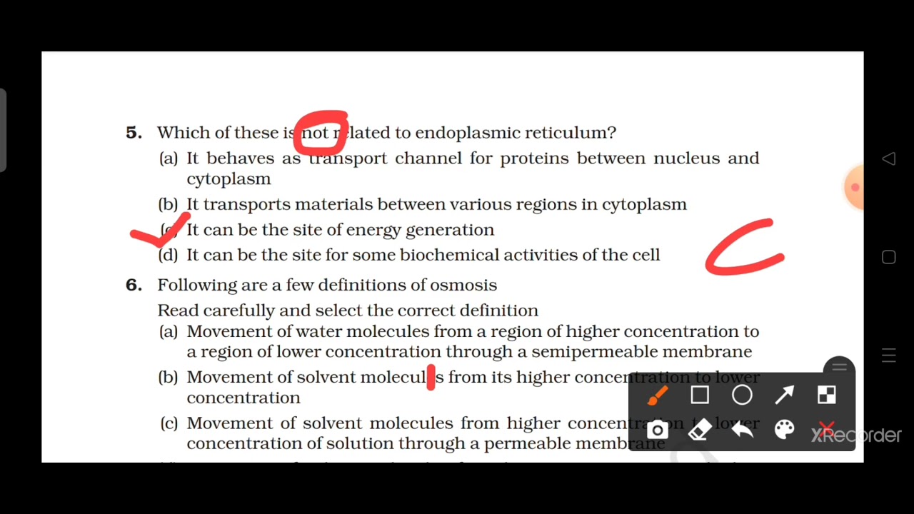 Class 9 Chapter 5 The Fundamental Unit Of Life MCQ Term 1 CBSE Amar Class 9 Chapter 5 The Fundamental Unit Of Life MCQ Term 1 CBSE Amar