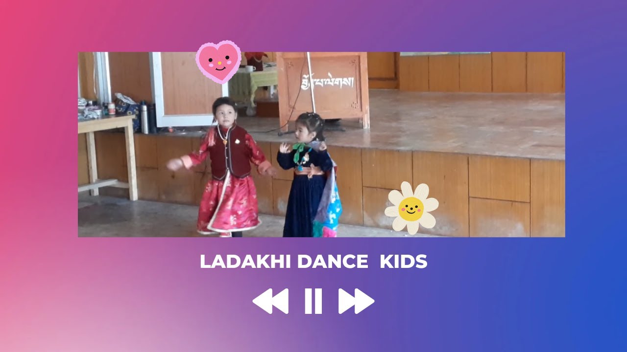 Ladakhi Kids Dance || Talented kids || Ladakh Day - YouTube