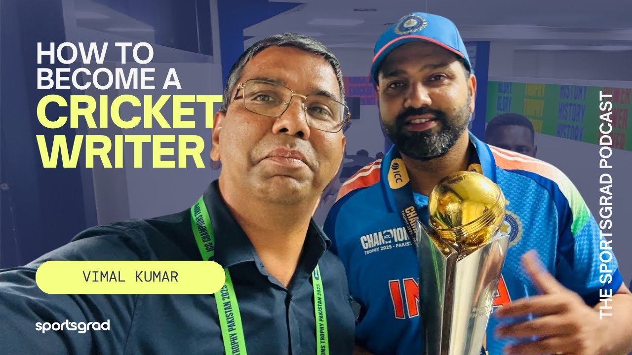 #312: How Vimal Kumar Became a Cricket Writer, Built 600k+ on YouTube ...