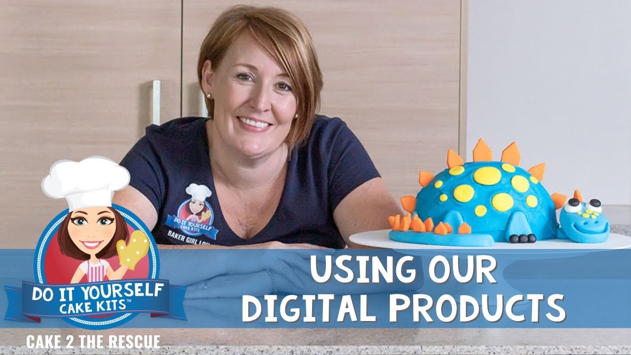 Using Our Printable Cake Templates and Tutorials - YouTube