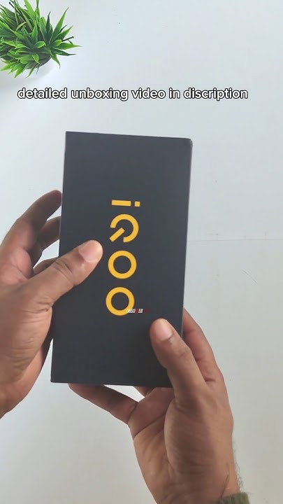 iqoo z7s 5g quick unboxing - YouTube