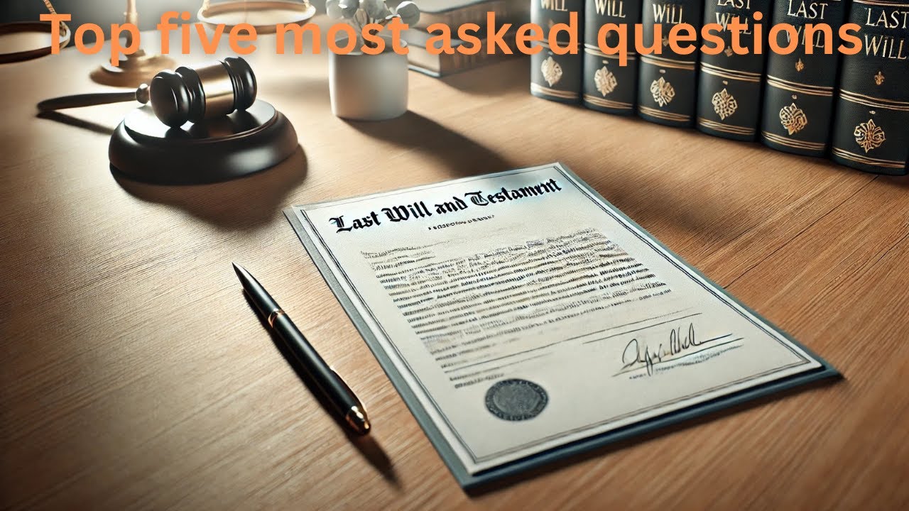 Singapore wills and probate law - top 5 most frequently asked questions about wills in Singapore ...