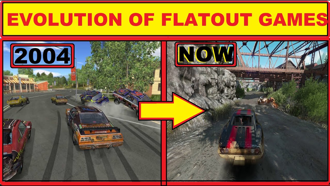Evolution of FLATOUT games. - YouTube