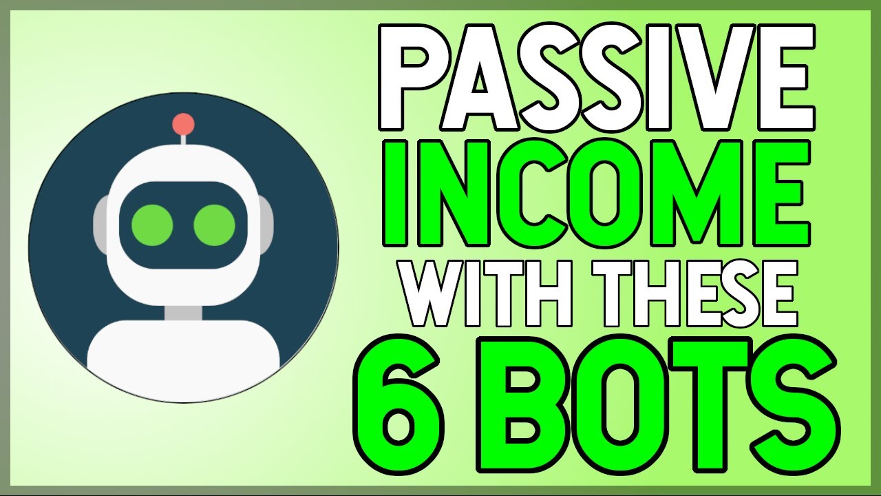 Passive Income with These 6 BOTS! Trading Bots As A Service! - YouTube
