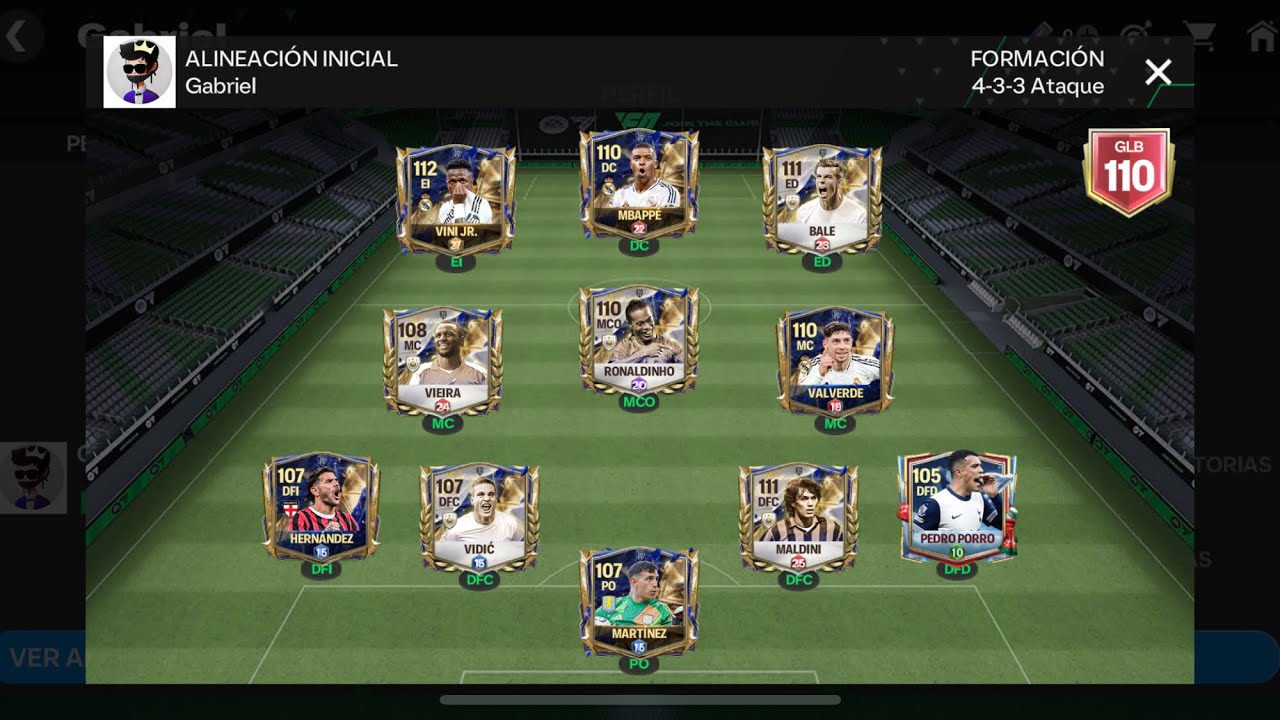 BUSCANDO LA MEJOR PLANTILLA de FC MOBILE 112 GLB 🔥 | IRL Nocturno Chil ...