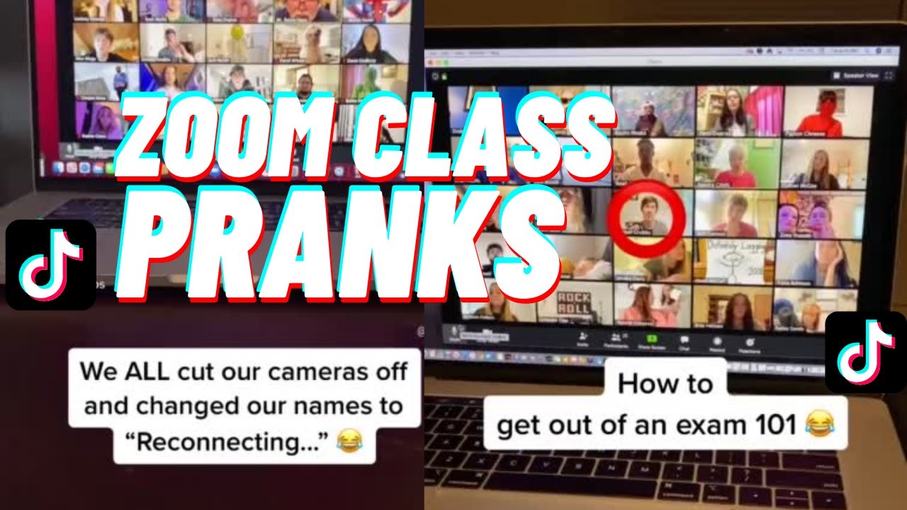 ZOOM CLASS PRANKS 😂🤣🤣 | TikTok Compilation - YouTube