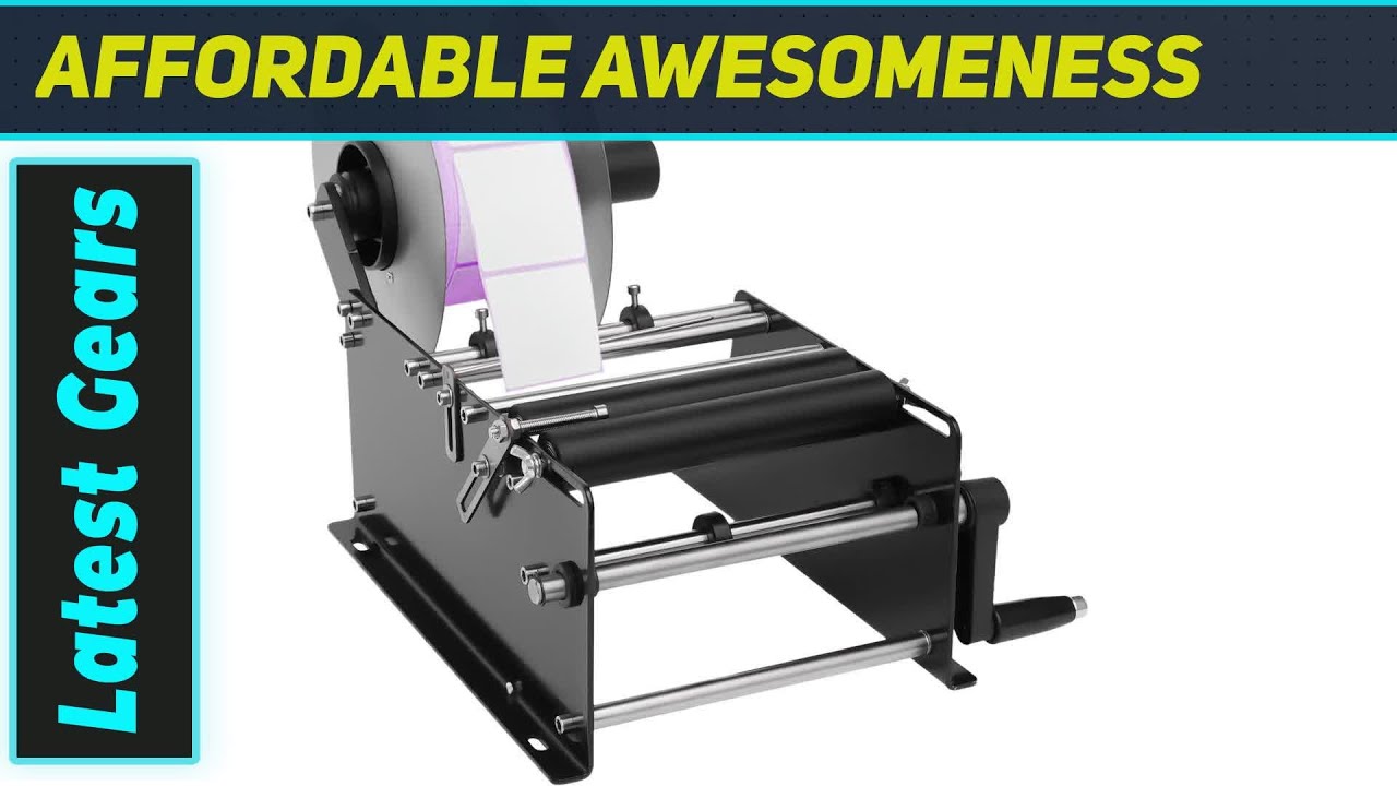 DYNAMI Manual Bottle Labeling Machine: The Best for Small Batch ...
