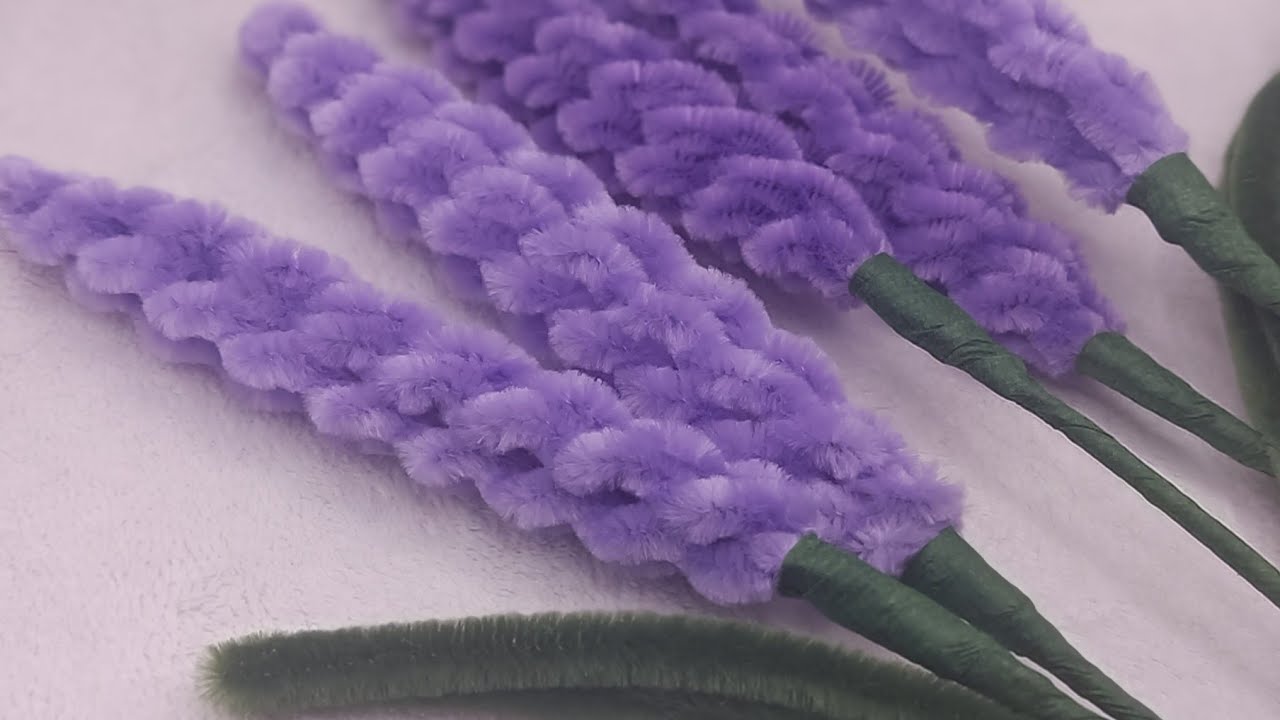 Lavender fuzzywire tutorial - YouTube