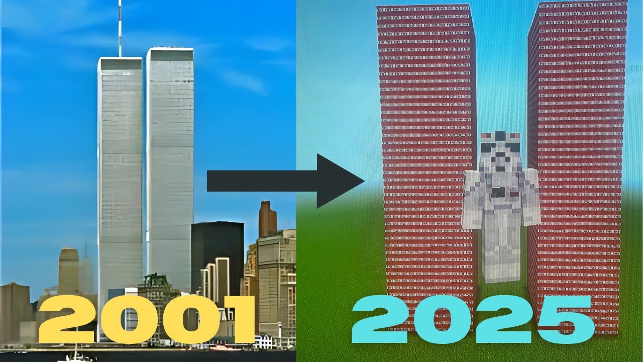 I Recreated 9/11 in Minecraft… - YouTube