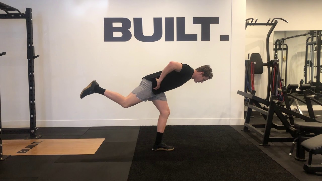 Single Leg Hinge Holds - YouTube